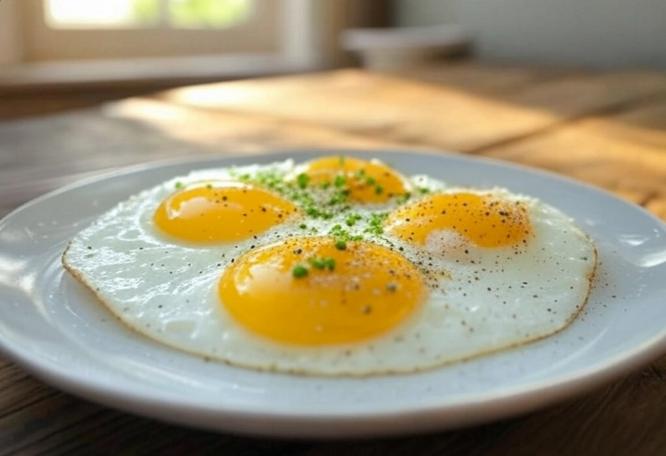 Perfect Sunny-Side Up Eggs - Haley's Kitchen